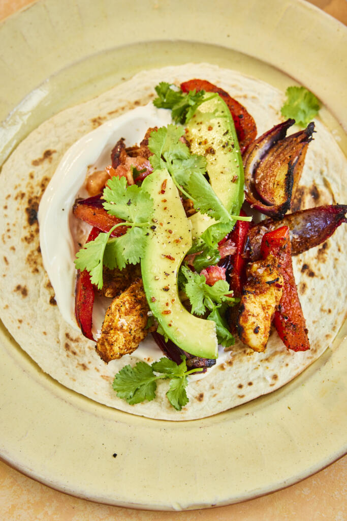 Spicy Chicken Fajitas - Maldon Salt